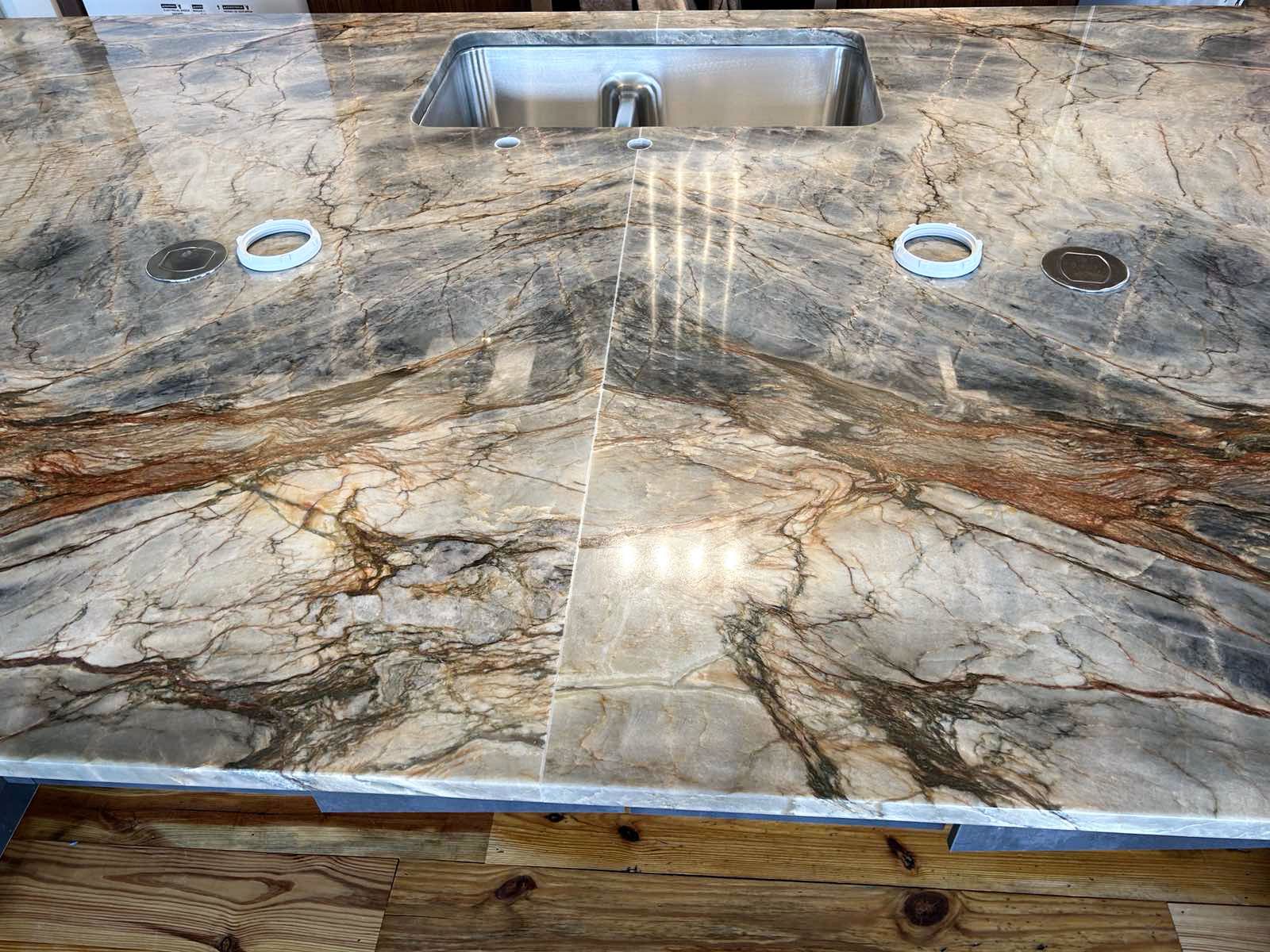 Granite Depot of Asheville - Tempest Blue Quartzite